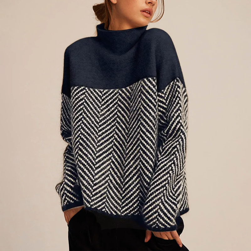 HARTLEY - CHIC HARBOR TURTLENECK SWEATER – Lucas & Grace